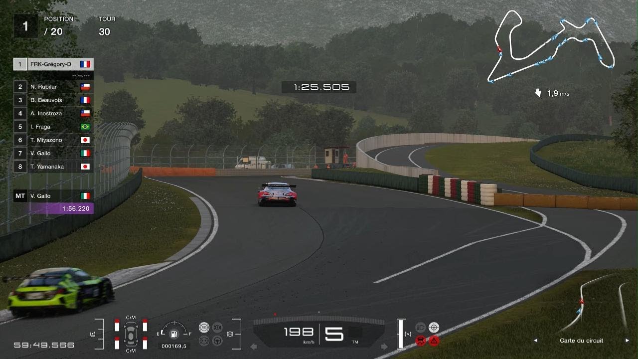 Gran Turismo 7 Circuit Lago Maggiore Endurance 1h Gr.3 ( 2èmes Partie ...