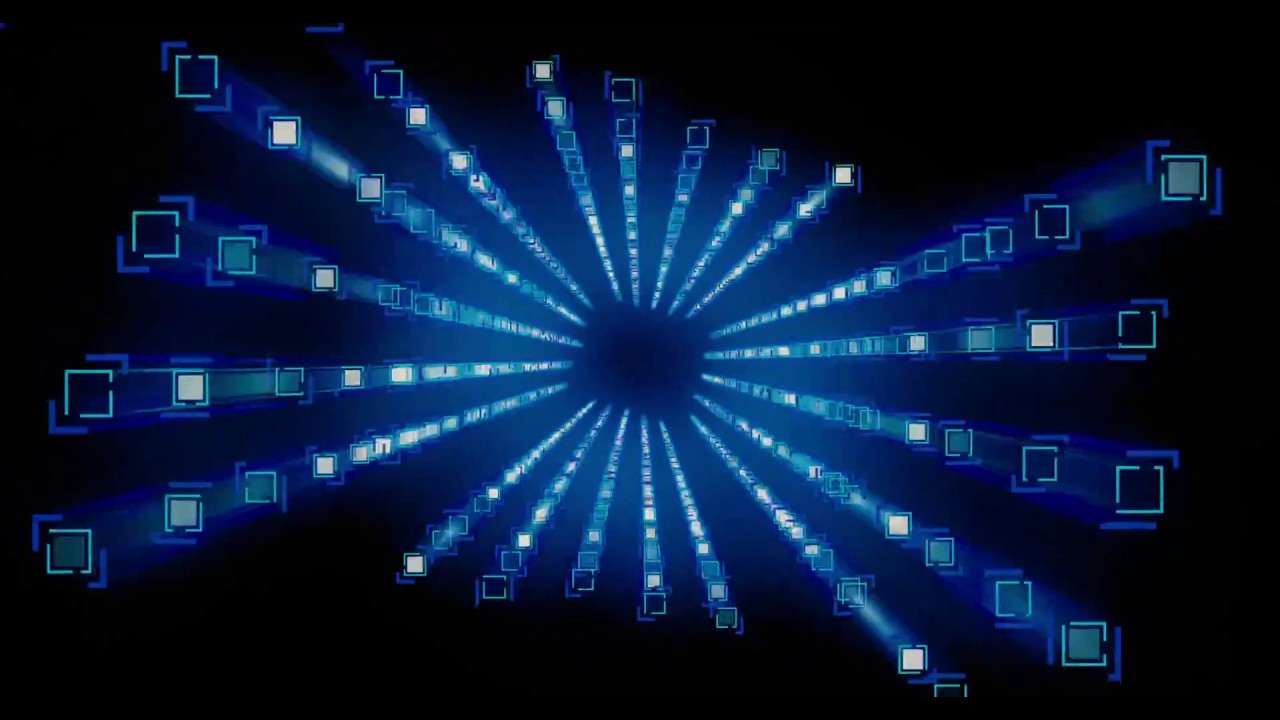 Digital Information and Communication || Led Screen Backdrop Loop || 2k ...