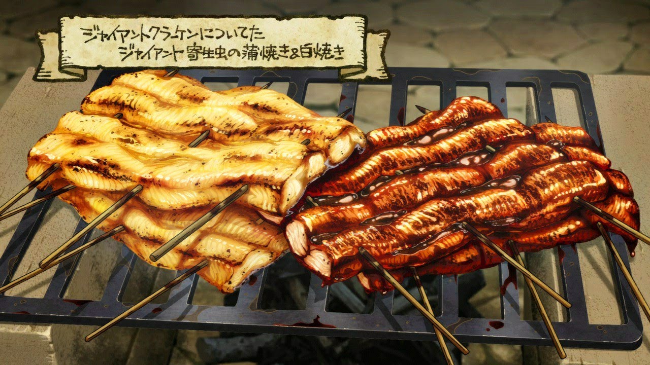 Boiled and Glazed Giant Parasitic Worm - YouTube