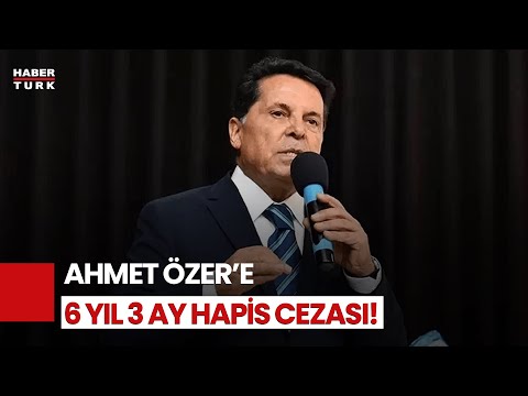 Son Dakika... Ahmet Özer'e \