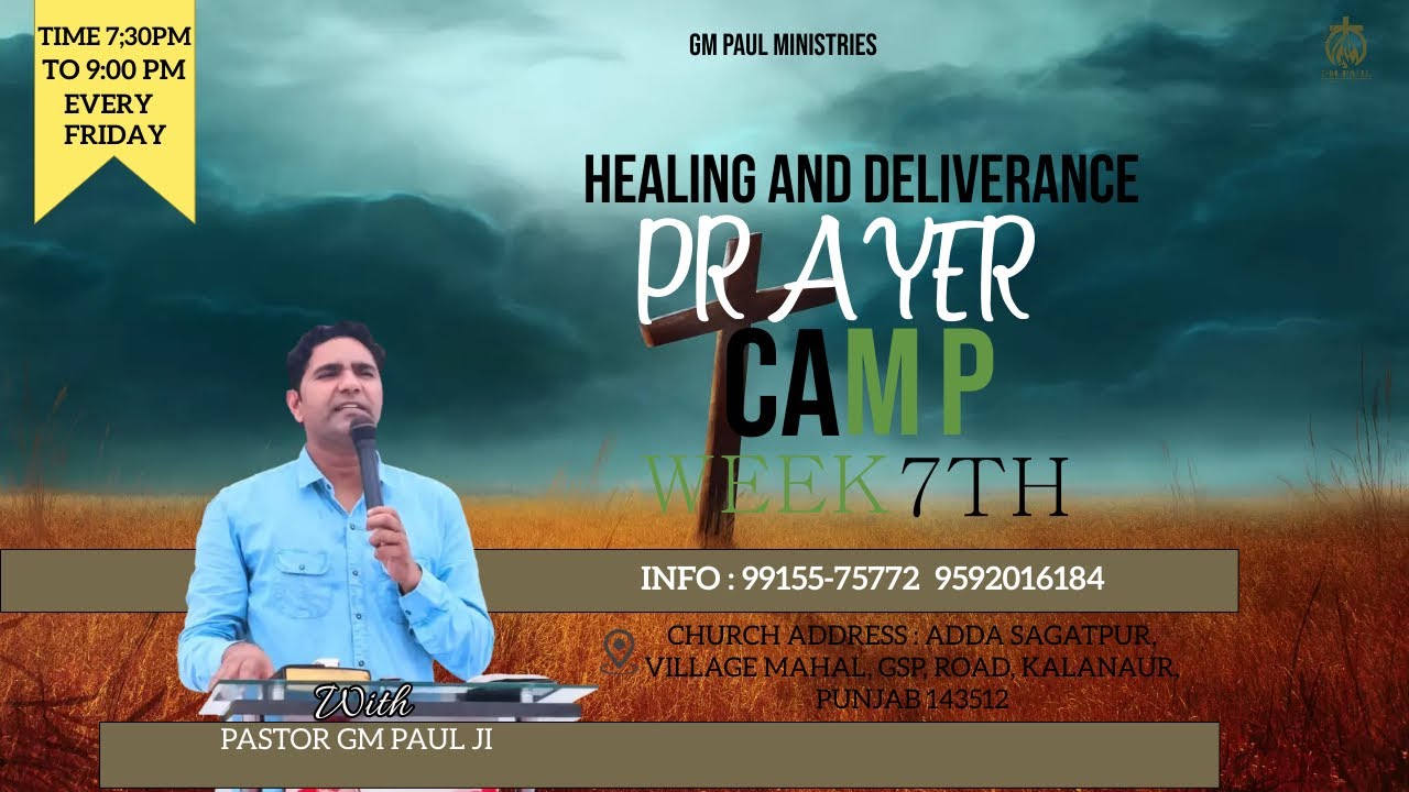 WELCOME TO ONLINE HEALING AND DELIVERANCE PRAYER CAMP WEEK 7 WITH ...