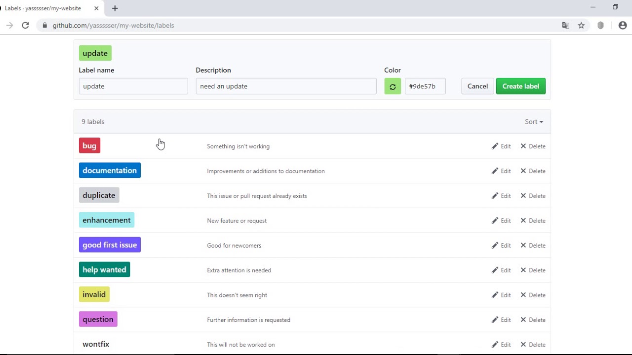 52 labels and milestones - YouTube