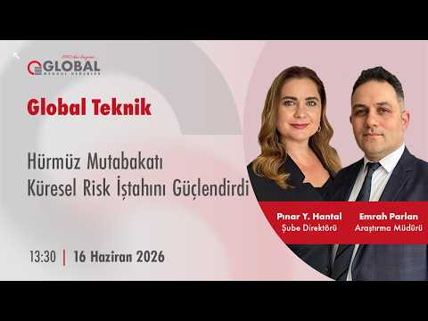 Global Teknik | Hürmüz Mutabakatı Küresel Risk İştahını Güçlendirdi