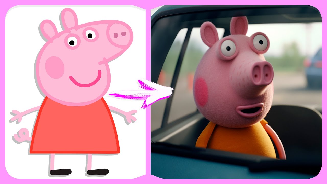What if PEPPA PIG was in REAL LIFE? - YouTube