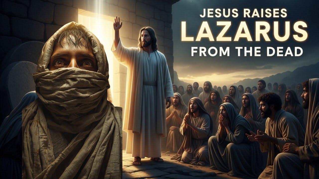 Jesus Raises Lazarus From the Dead ️ The Greatest Miracle of Faith ...