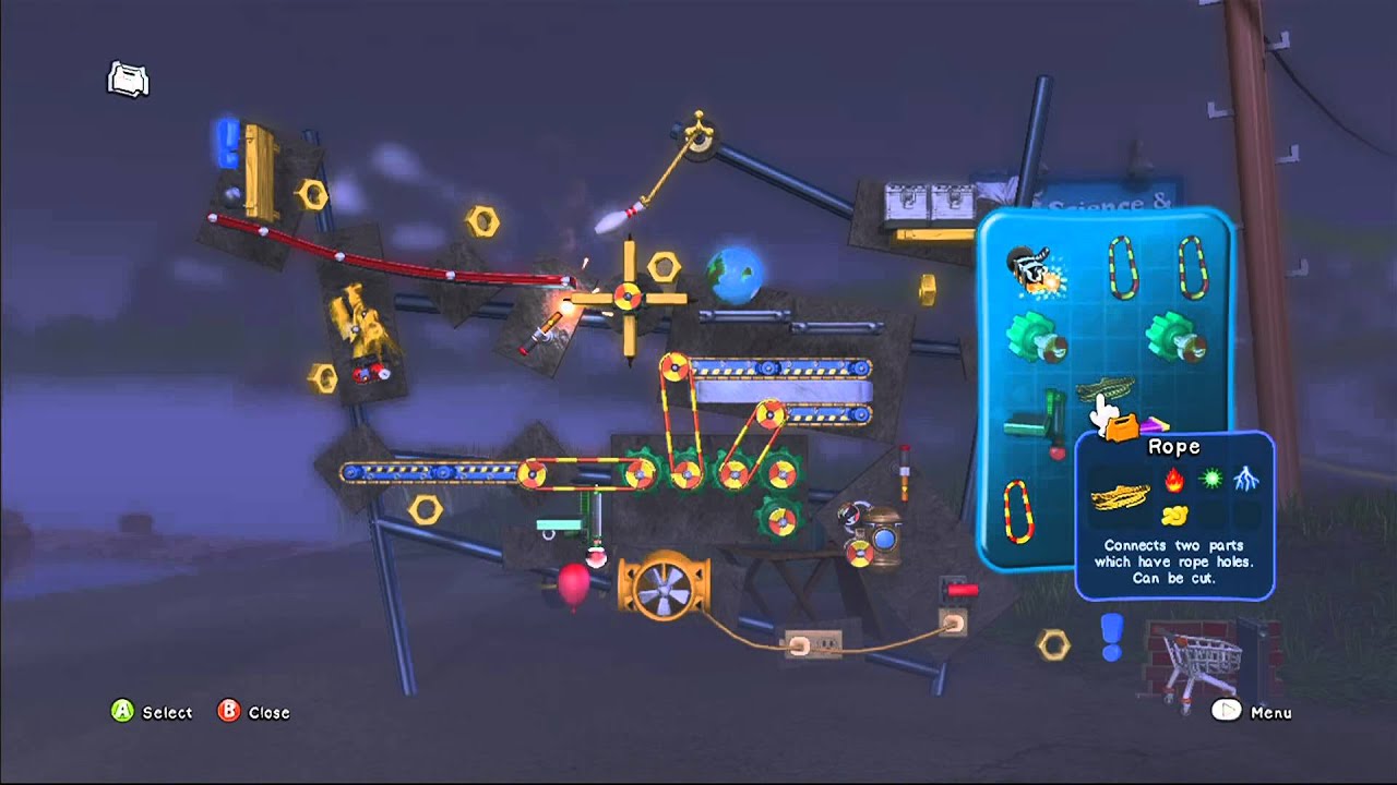 Tinker Fun Puzzle 5 (Fire Usage): Crazy Machines Elements - YouTube