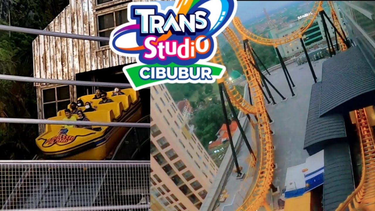 Boomerang Coaster ll Permainan menegangkan di Trans Studio Cibubur ...