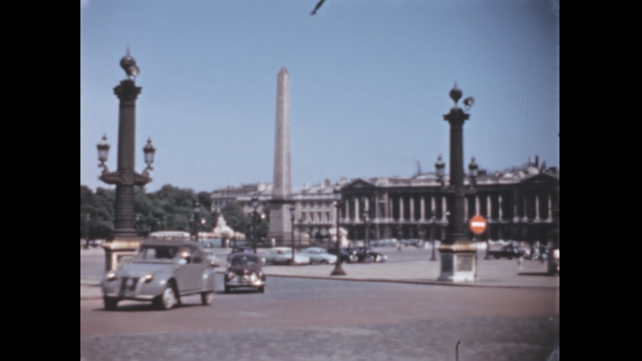 Paris 1959 archive footage - YouTube