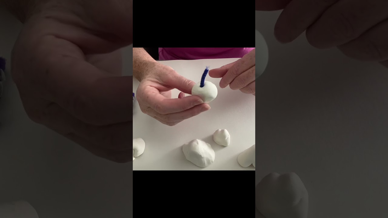 Model Magic ghosts & spider - YouTube