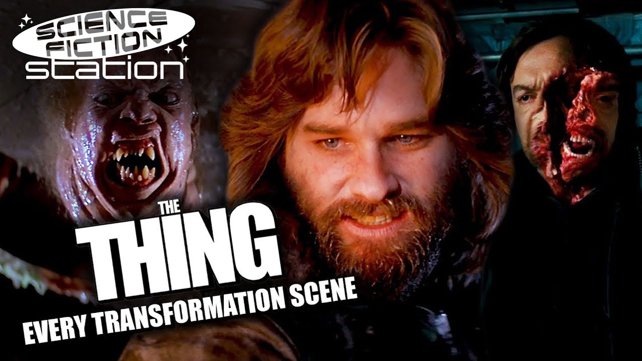 Every Transformation In The Thing | Science Fiction Station - YouTube