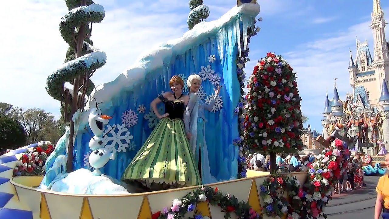 Disney's Festival of Fantasy Parade in 60 Seconds! Includes Anna & Elsa ...