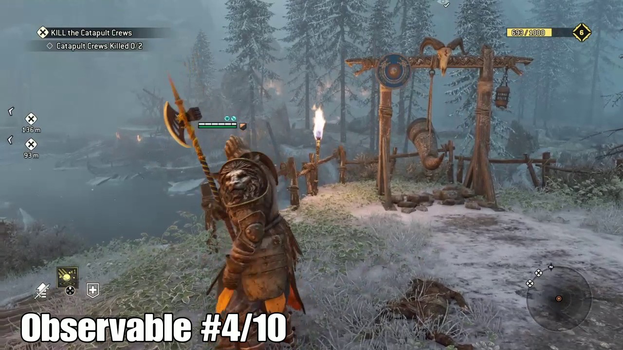 For Honor: All Collectibles Chapter 1.4 All Observables & Breakables ...
