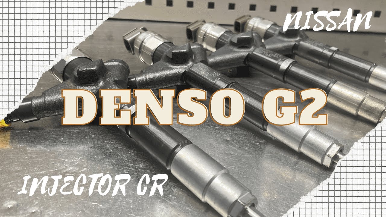 Denso G2. Injector CR. Common rail. - YouTube