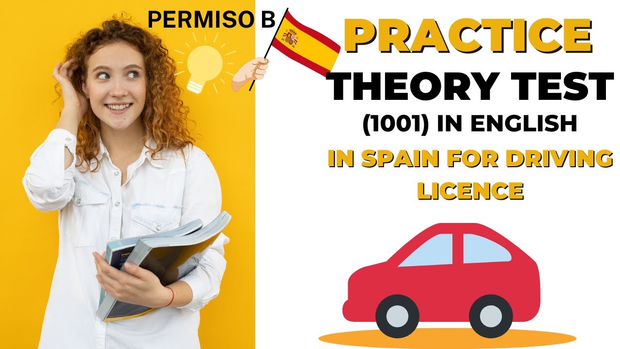 Practise Theory Test 1001 (ENGLISH) in Spain for driving license 🇪🇸 ...