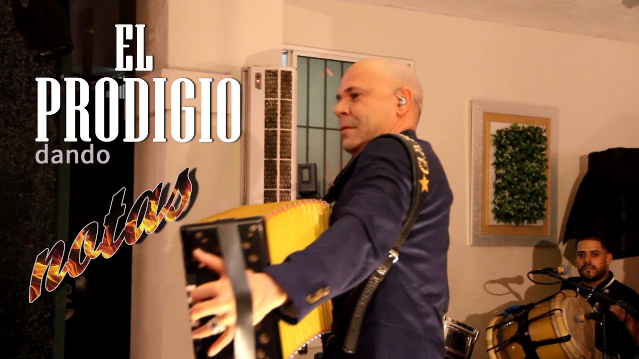 El Prodigio 🔥 dando notas en su acordeón!!!🎼 - YouTube