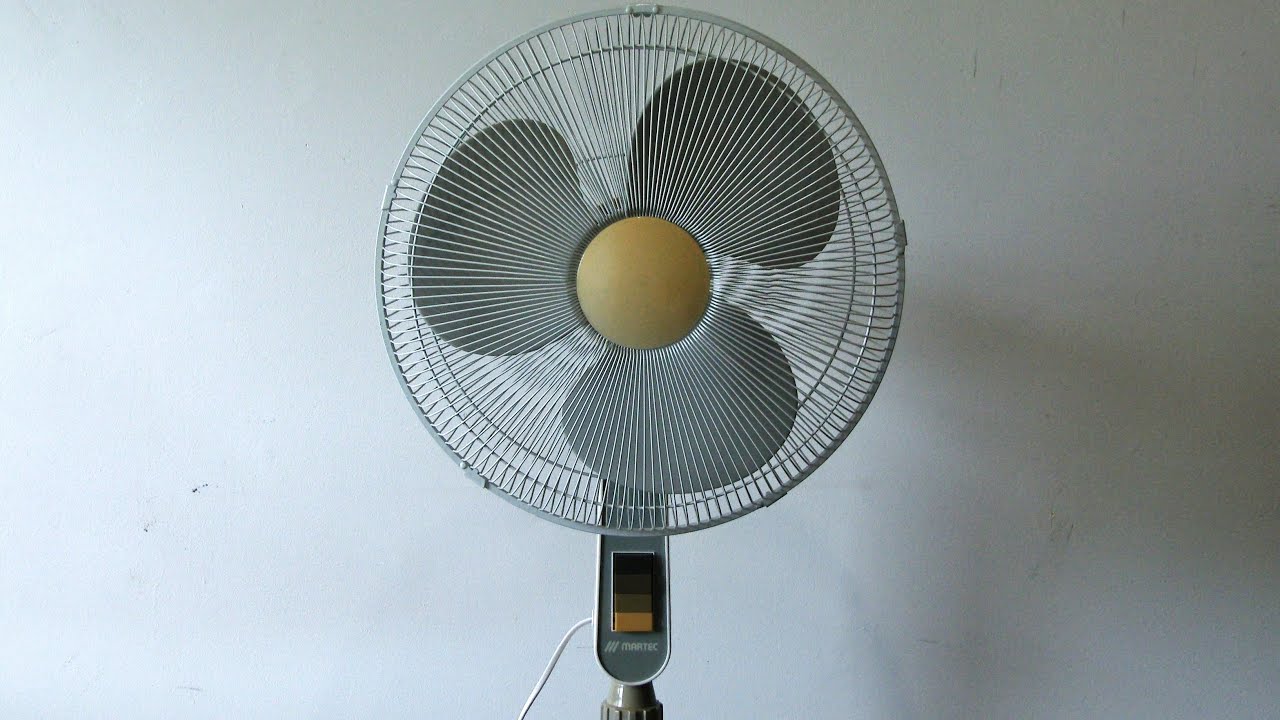 2000 Martec 16" Stand Fan Test - YouTube