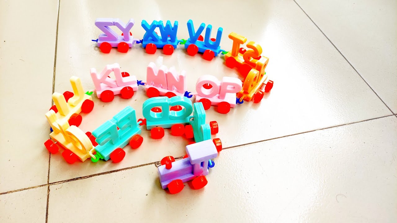 ABCD Alphabet Train || ABC Toy Train - YouTube