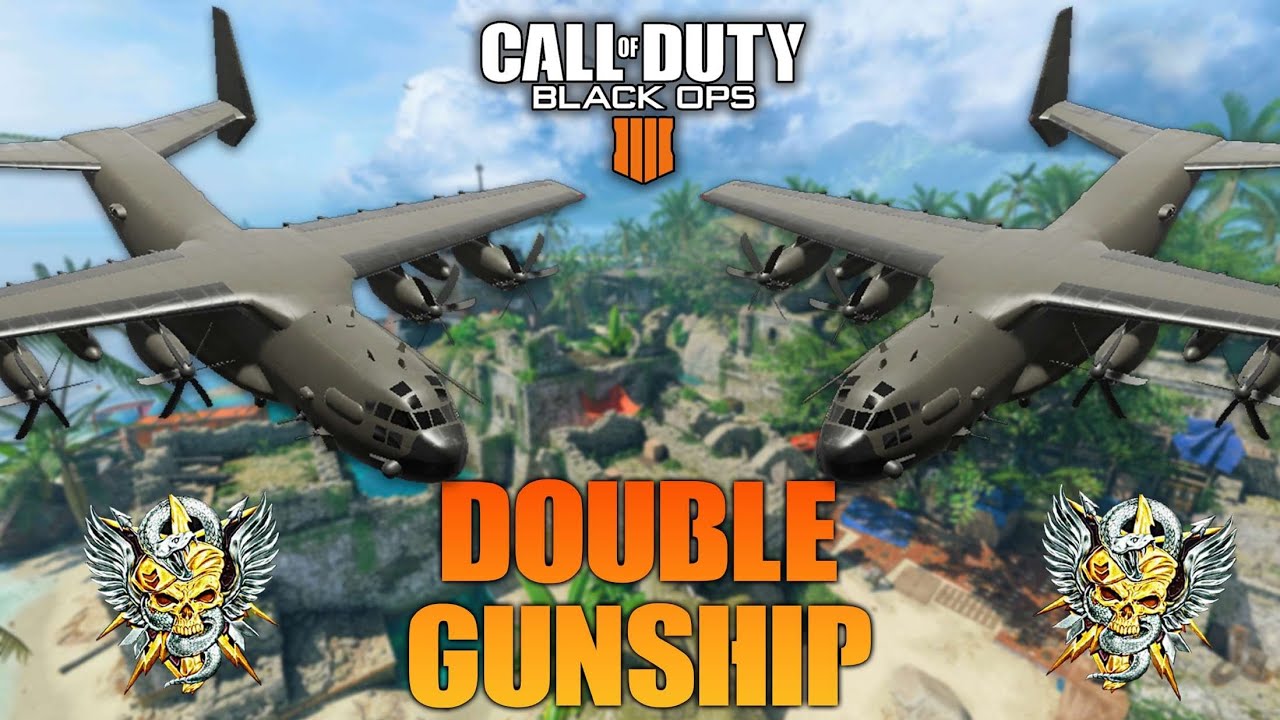 Double GUNSHIP in Black Ops 4! (COD BO4 AC-130) - YouTube