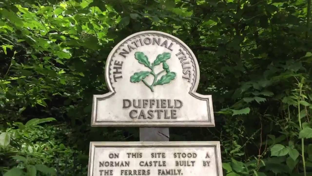 Timelapse walk up to Duffield Castle - YouTube