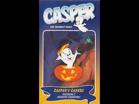 Casper the Friendly Ghost: Casper's Capers (1995, Full VHS)
