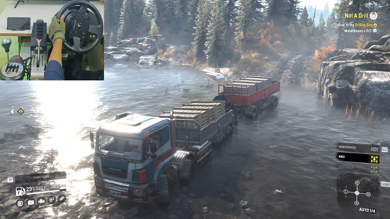 Heavy Metal Beams-Deliver To Drilling Site | Snow Runner | Thrustmaster ...