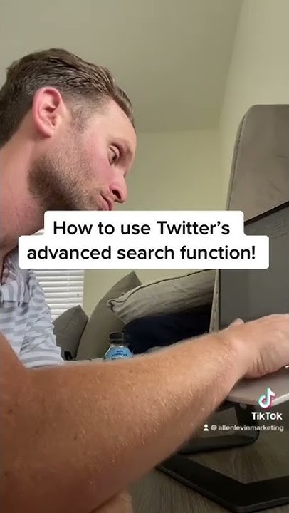How to use Twitter’s Advanced Search Function #digitalmarketing - YouTube