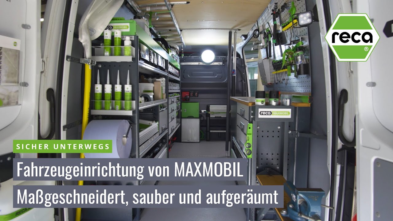 Seien Sie ein Profi! Mit Fahrzeugeinrichtungen von RECA MAXMOBIL - YouTube