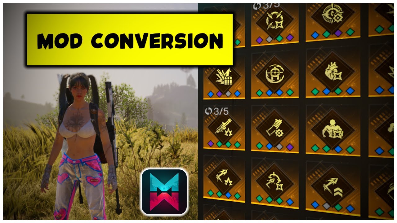 Créer un MOD ? C'est POSSIBLE ! MOD CONVERSION | Once Human Trucs et Astuces [QC/FR] - YouTube