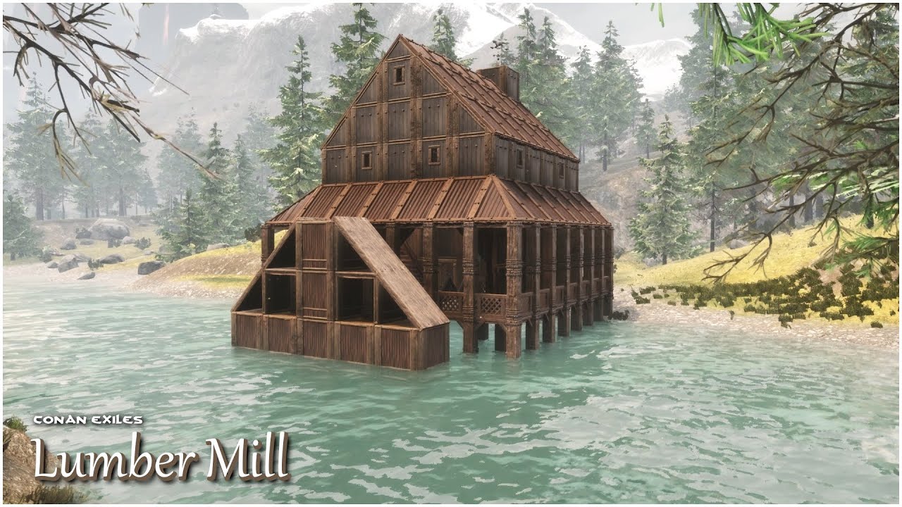Conan Exiles: Lumber Mill - YouTube