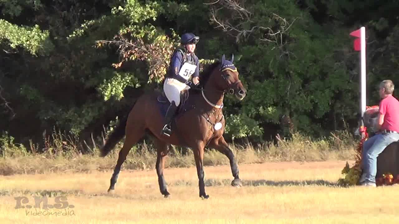 Amanda Chance & Happenstance Greenwood 2015 Fall Horse Trials - YouTube
