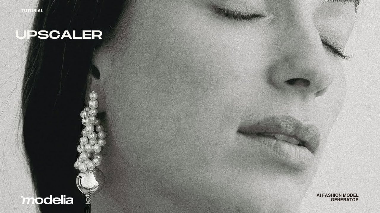 Modelia Upscaler | Enhance Photo Quality with AI in Seconds (HD Tutorial) - YouTube