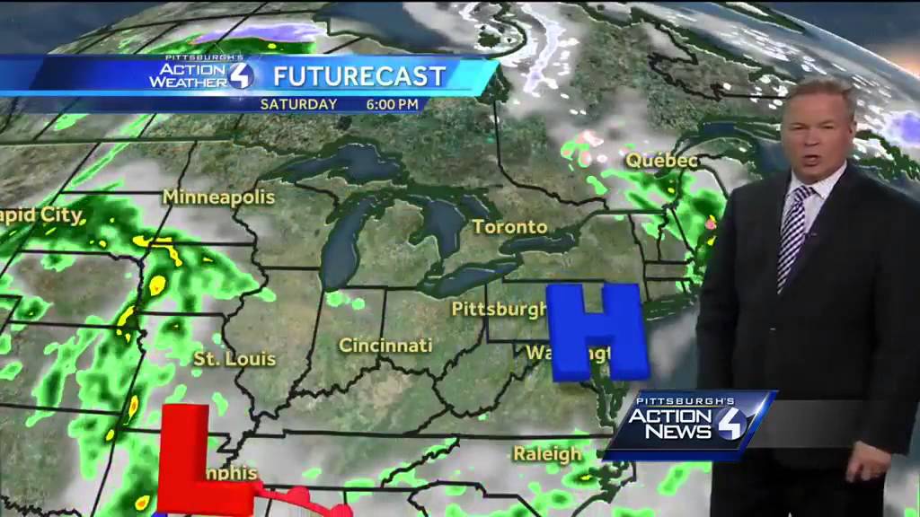 Pittsburgh's Action Weather for Friday evening - YouTube