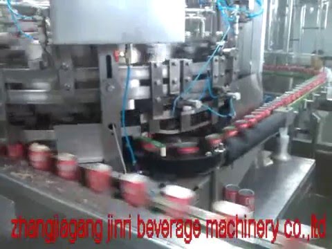Can Filler Seamer - Canning Line for Beer and Carbonated Drinks 300cpm ...