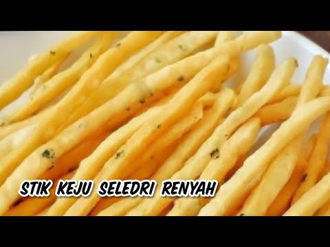 Resep Stik Keju Seledri Renyah - YouTube