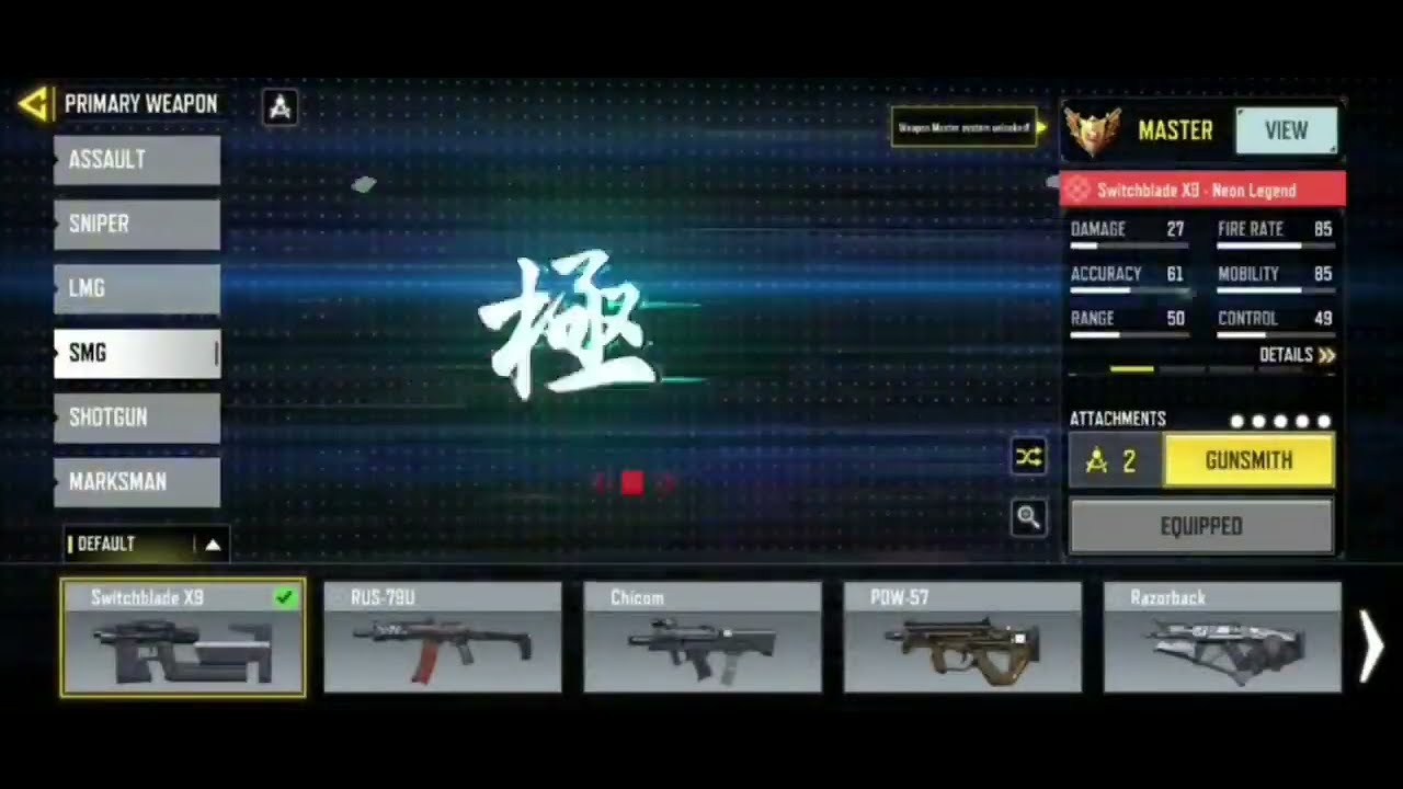 FULL MYTHIC GUN: SWITCHBLADE X9 // 2 CHARACTERS : MOTOKO & Stitch ...