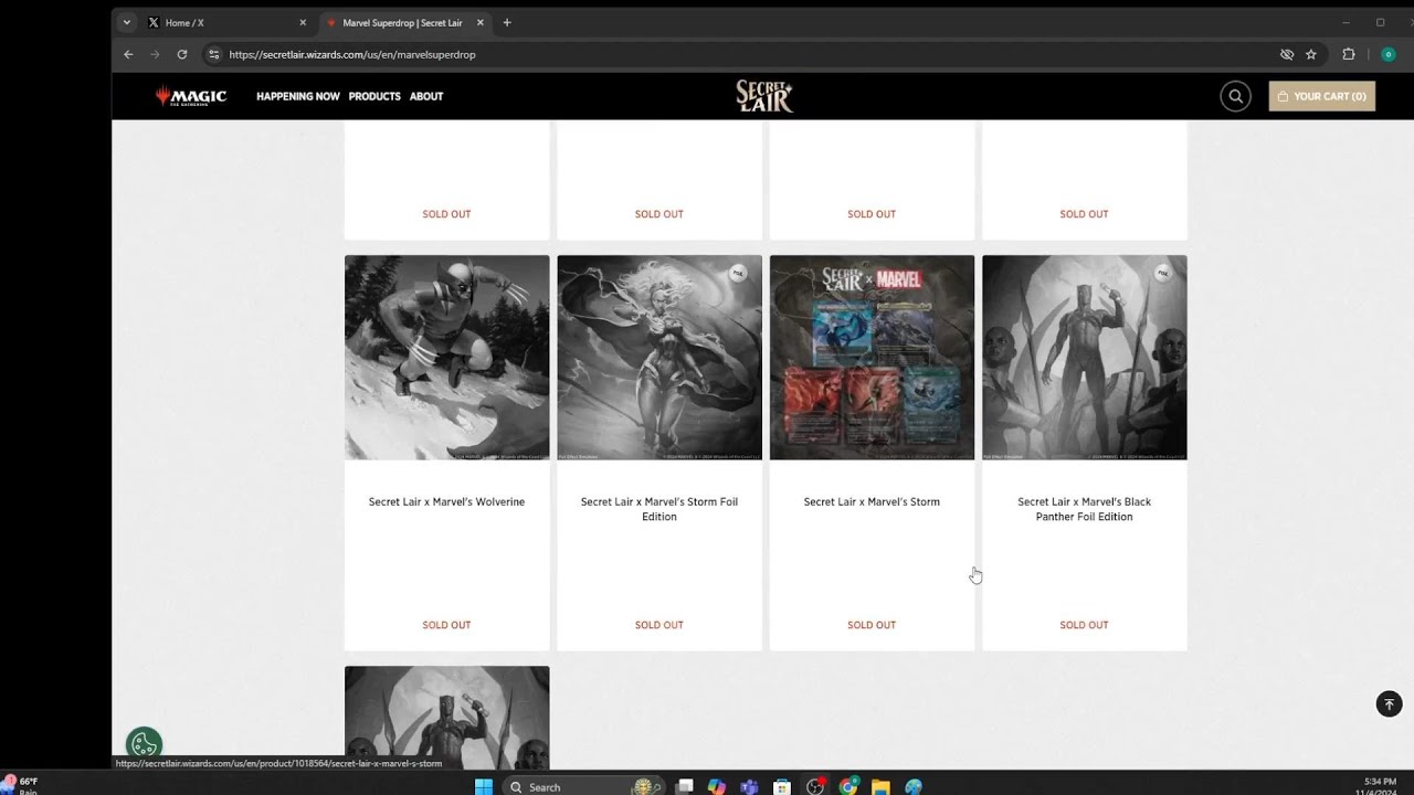 Secret Lair Marvel Poop Show! What the Duce Happened! Did I get Foils ...