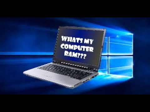 How To Check Your Computer RAM - YouTube
