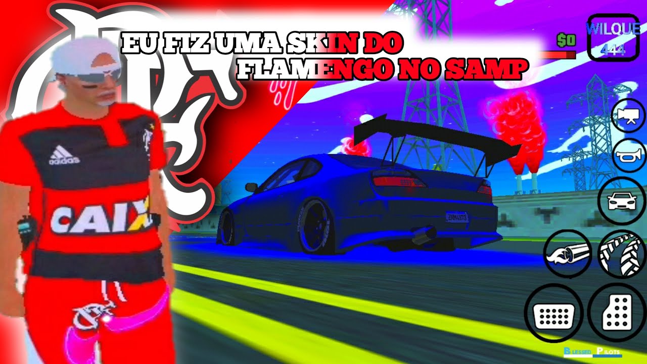 COMO CRIAR SUA PRÓPRIA SKIN!! PARA SAMP ANDROID (FLAMENGO) - YouTube