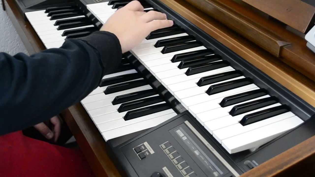 Yamaha Electone ME-200 (1) - YouTube