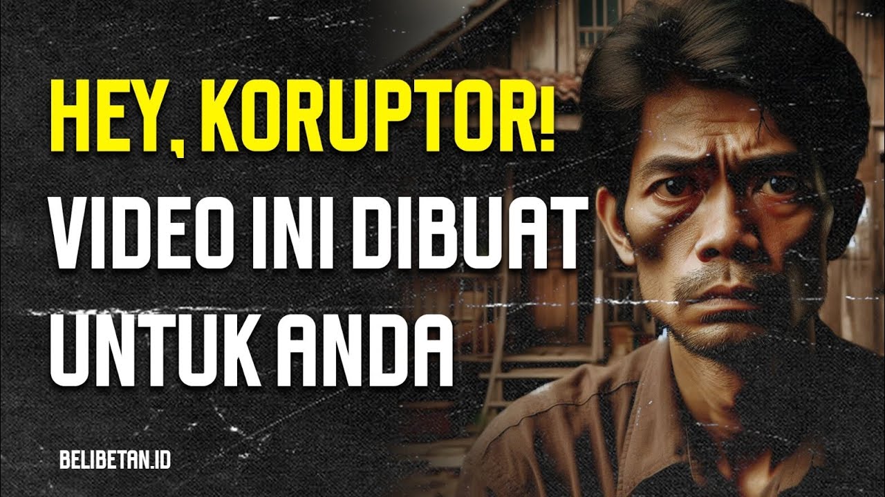 HEY, PARA KORUPTOR, LIHAT VIDEO INI !! - YouTube
