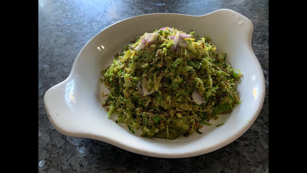 How To Make Jaffna Style Green Cabbage Stir Fry - YouTube