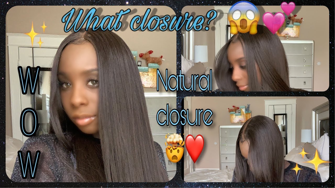 How To Make Your Closure Look Natural ! ( WITHOUT Bleaching your knots ...