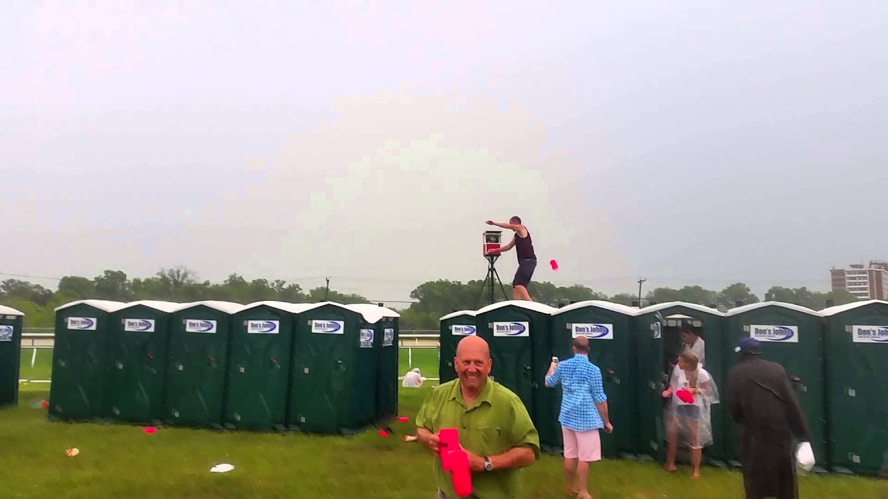 Preakness Porta-Potty Run 2015 - YouTube