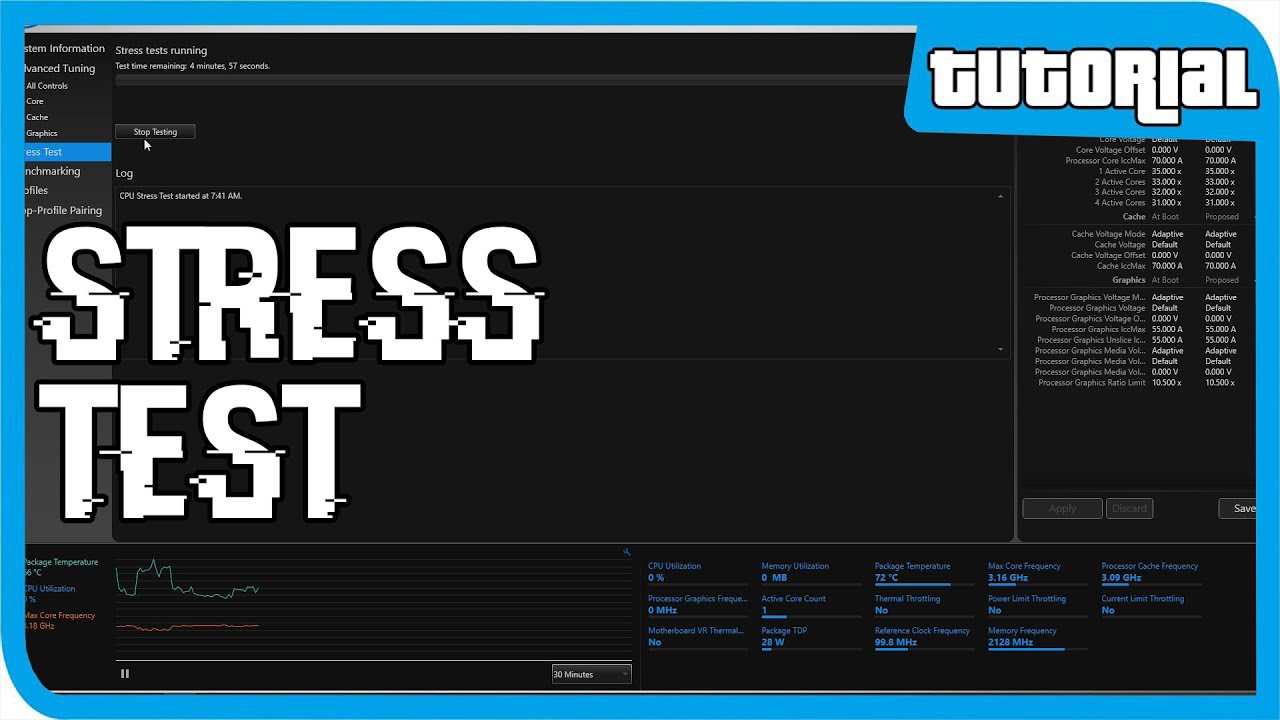 Cara Stress Test Processor Intel! - YouTube