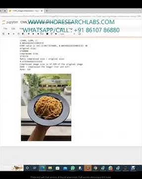 Image compression using CNN deep learning python project #assignment # ...
