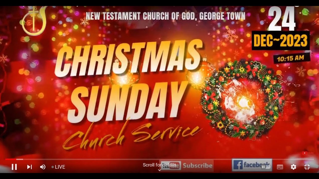 Sunday Service ~ Sunday Dec 24th, 2023 - YouTube