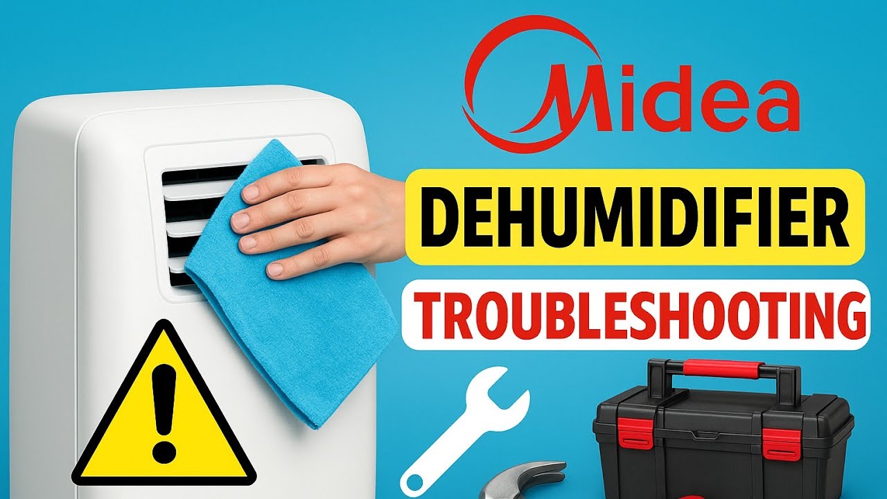 Midea Dehumidifier Troubleshooting | Dehumidifier Not Collecting Water ...