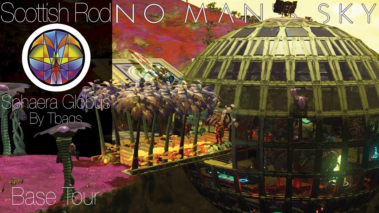 No Mans Sky Bases 🚀 Sphaera Globus by Tbags - Euclid - Base Ideas Tour ...