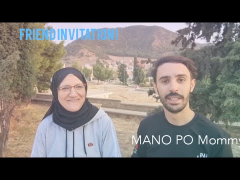 Moroccan and Filipino hospitality, Mano po| Mr.Vanz Boy Bawang with Mommy!