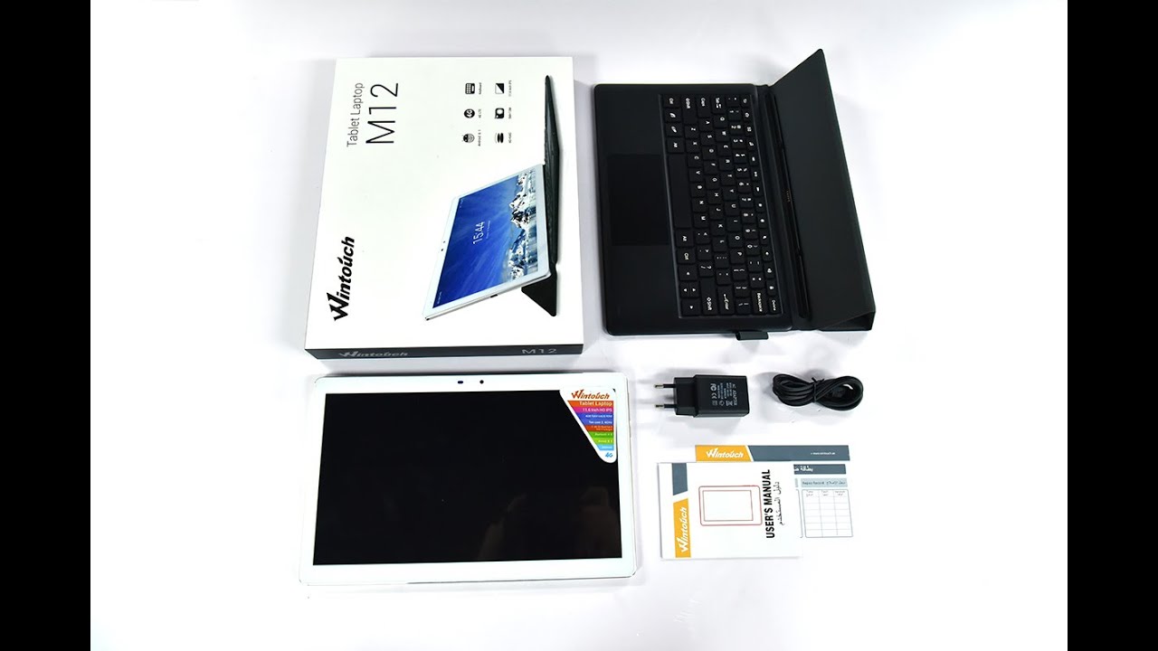 Wintouch 11.6 Inch M12 Android Tablet 4G Call With Keyboard - YouTube